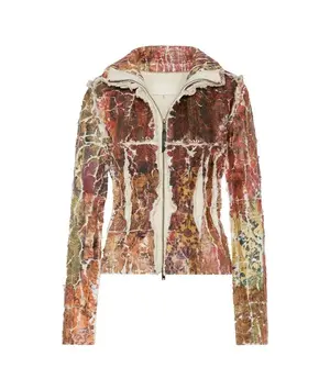 MAISON MARGIELA High-neck Effect Jacket
