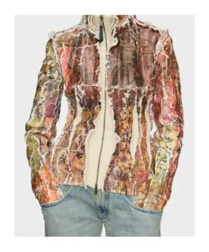MAISON MARGIELA High-neck Effect Jacket