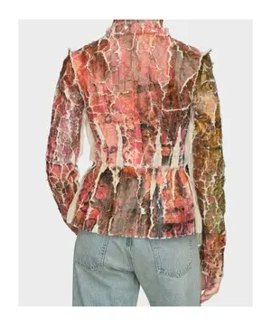MAISON MARGIELA High-neck Effect Jacket