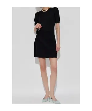 Alessandra Rich A-line Mini Skirt