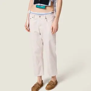 Miu Miu Wide-leg Jeans