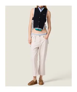 Miu Miu Wide-leg Jeans