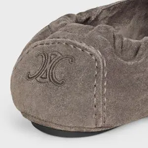 Celine Adam Loafer In Suede Calfskin