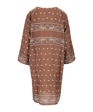 P.a.r.o.s.h Printed V-neck Dress