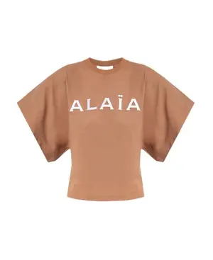 Alaia Short Sleeve T-shirts For Women