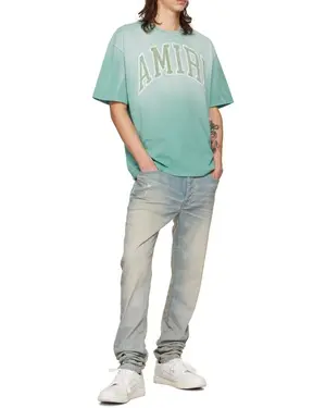 Amiri Belt-loop Faded Jeans