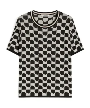 Max Mara Geometric Print T-shirt
