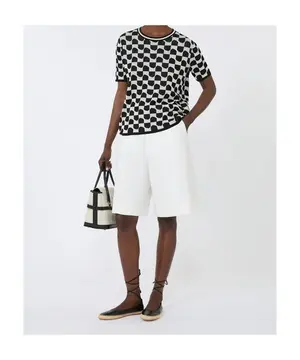 Max Mara Geometric Print T-shirt