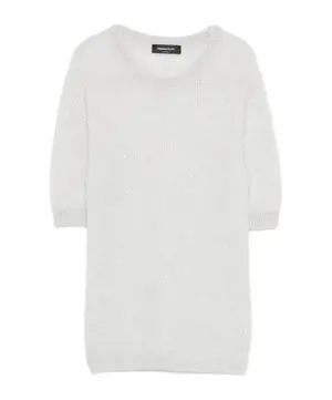 Fabiana Filippi Crew Neck Knitwear With Short Sleeves
