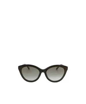 JIMMY CHOO Cat Eye Frame Sunglasses - Gray