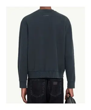MAISON MARGIELA Logo Patch Crewneck Sweatshirt