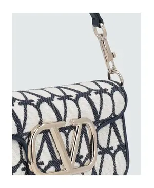 Valentino Garavani Small Locò Monogram Shoulder Bag