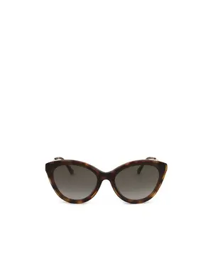 JIMMY CHOO Cat Eye Frame Sunglasses - Black