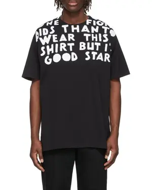 MAISON MARGIELA Slogan Printed T-shirt