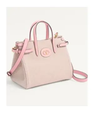 Valentino Garavani Vlogo Plaque Top Handle Bag