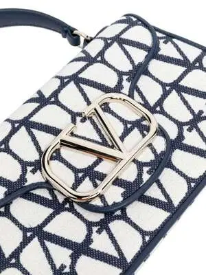 Valentino Garavani Vlogo Monogram-print Tote Bag