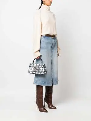 Valentino Garavani Vlogo Monogram-print Tote Bag