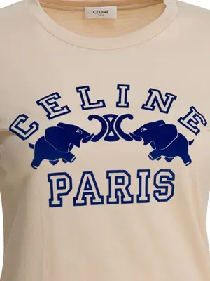 Celine Crew Neck T-shirt