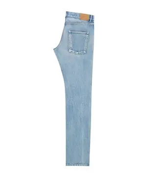 Saint Laurent Logo Patch Low-rise Jeans