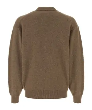 Auralee V-neck Knit Cardigan