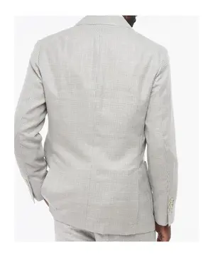 Brunello Cucinelli Houndstooth Double-breasted Suit