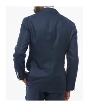 Brunello Cucinelli Double-breasted Linen Suit