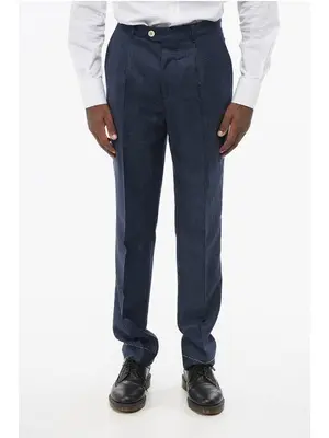 Brunello Cucinelli Double-breasted Linen Suit