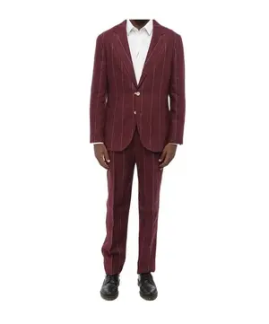 Brunello Cucinelli Pinstripe Linen Suit