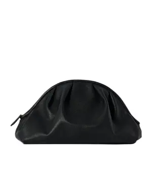 THE ROW Charlotte Clutch Bag - Black