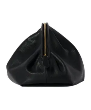 THE ROW Charlotte Clutch Bag - Black