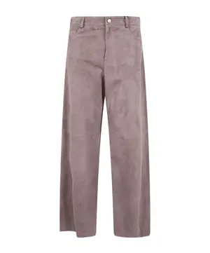 Max Mara Fulmine Straight Leg Pants - Gray