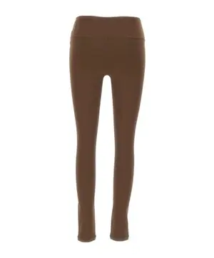 SPORTY  RICH Sporty Rich Serif Logo High-rise Leggings