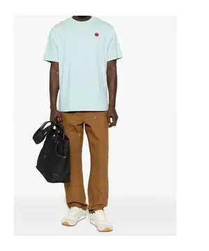 Kenzo Boke Flower Embroidered Crewneck T-shirt