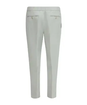 Brioni Tailored Pleat Front Trousers - Gray