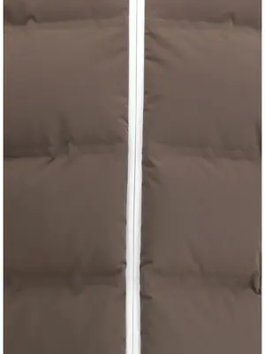 Brunello Cucinelli Zip-up Hooded Down Jacket