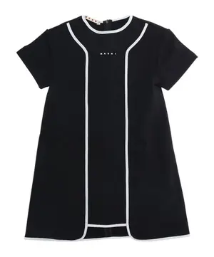 Marni Round Neck Short Sleeve Dress