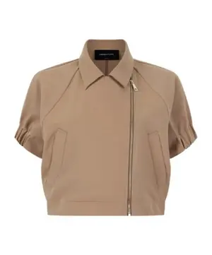 Fabiana Filippi Zip-up Jacket With Classic Collar