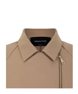 Fabiana Filippi Zip-up Jacket With Classic Collar