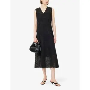 Theory Cotton Midi Dress