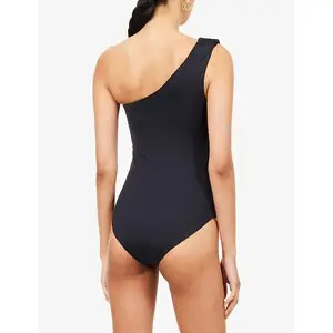 Second Summer Peggy Asymmetric One Shoulder Swimsuit