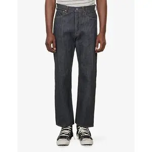 Visvim Social Sculpt Straight-leg Selvedge Denim Jeans