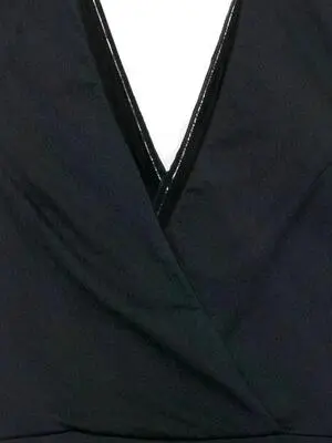 BY MALENE BIRGER Sleeveless V-neck Wrap Top