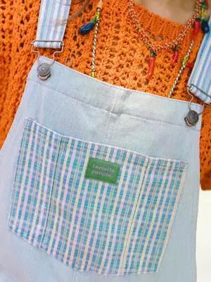FAVORITE PEOPLE Tagliatelle Short Overalls