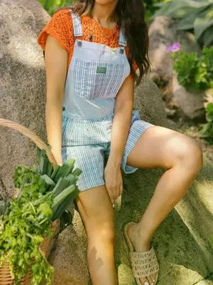 FAVORITE PEOPLE Tagliatelle Short Overalls