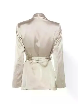 CENERE GB Long-sleeve Belted Jacket