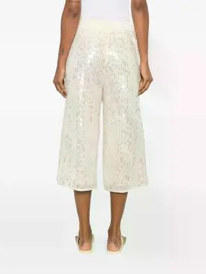 Peserico Sequin Embellished Trousers