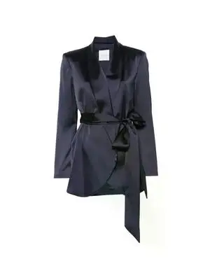 CENERE GB Long-sleeve Belted Jacket