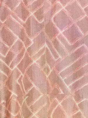 A.N.G.E.L.O. VINTAGE CULT Silk Geometric Pattern Kimono
