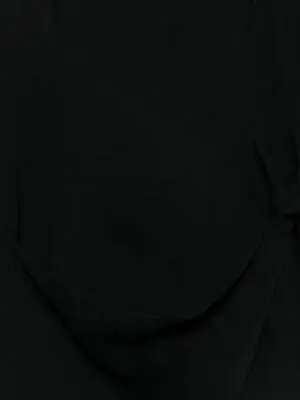 JIL SANDER Side-tie Wool Dress