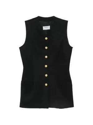 Versace 1990s Medusa-button Waistcoat